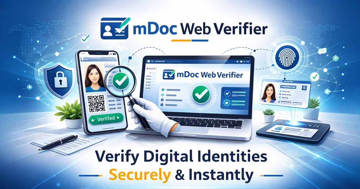 ISO 18013-5 Mobile Driver's License (mDL) mDoc Reader & Verifier
